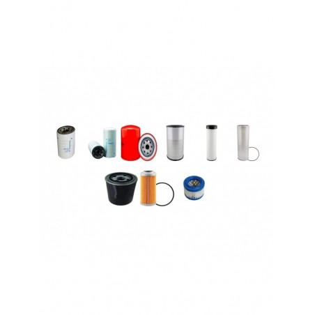 JCB JS 220 Filter Service Kit w/Isuzu Eng.