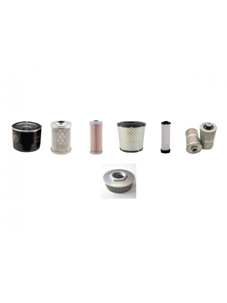 Filter Kit for Takeuchi TB23R TB23FR - with hydraulic filter