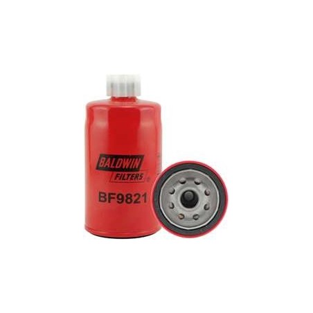 Baldwin BF9821, Fuel Filter Spin-on with Drain