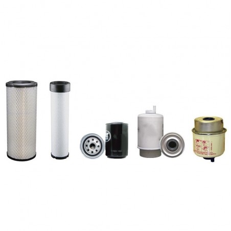 MATBRO TR 250 Filter Service Kit w/JD Eng. Air, Oil, Fuel Filters