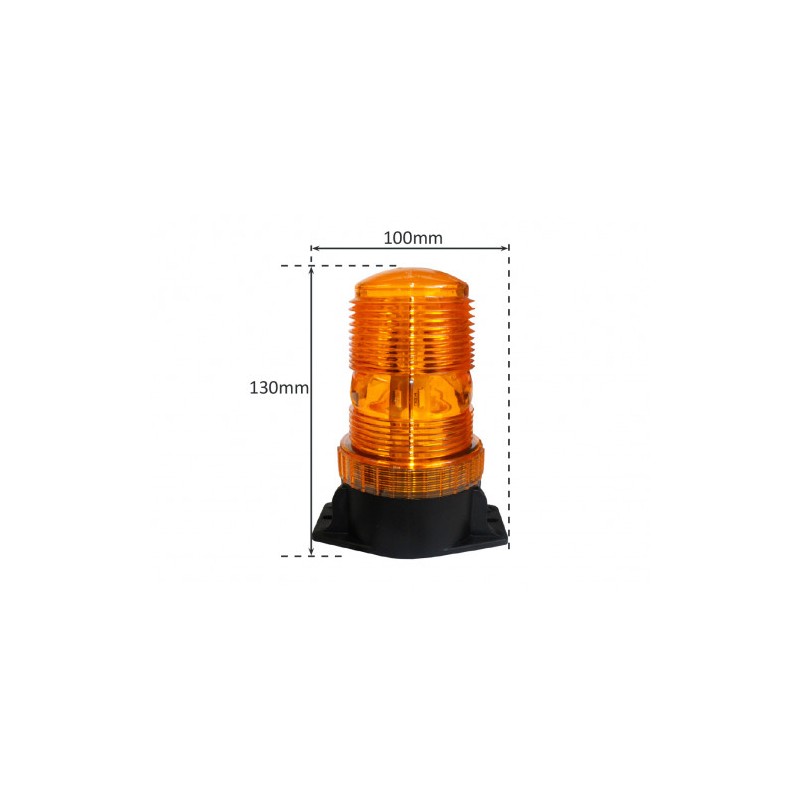 12/24V Compact LED Beacon for Work Platforms Amber | RICO Europe