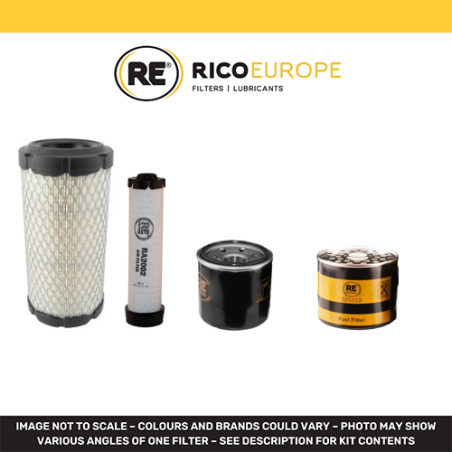 Filter Kit for JCB 8008 Micro Mini Digger Air, Oil, Fuel Filters